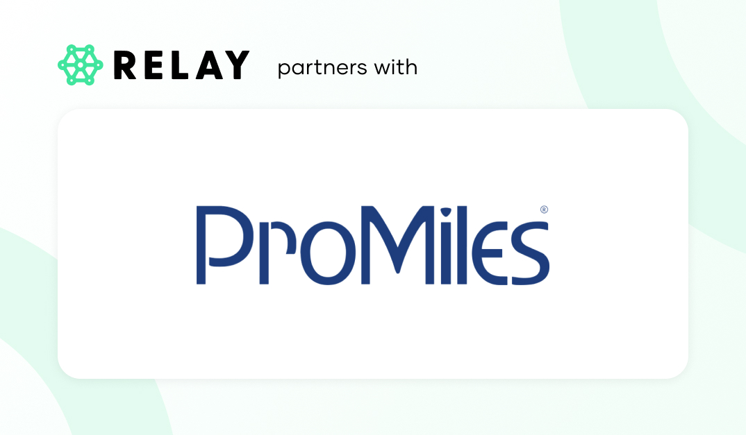 ProMiles launches native integration with Relay Payments for Fuel