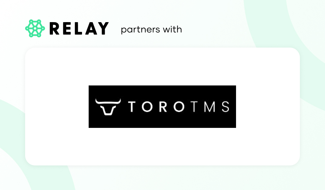 Toro TMS launches native integration with Relay Payments for Fuel